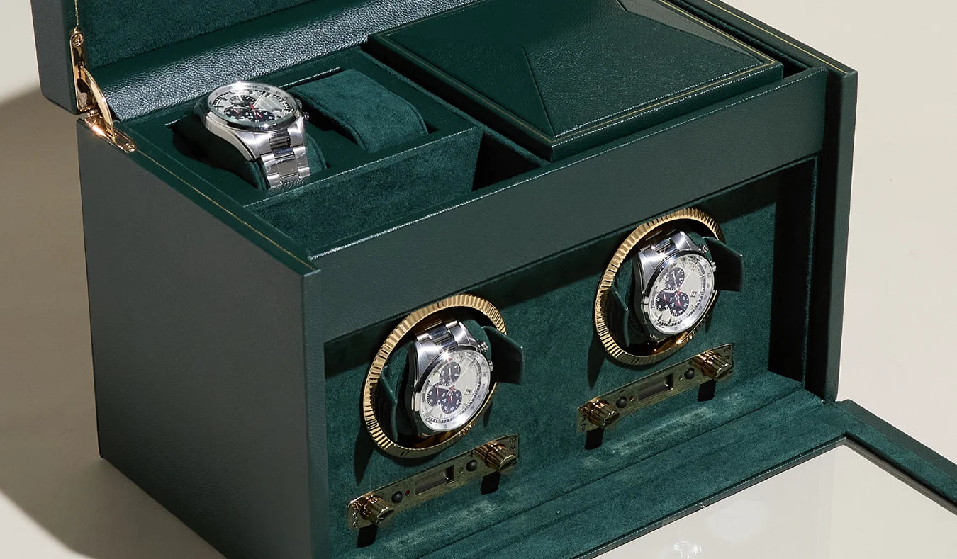 Double Watch Winder: The Easy Way to Keep Two Watches Ticking! - Bm Times
